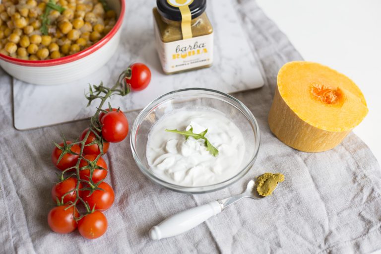 Calabaza asada rellena con salsa de curry verde | La Cuchara Azul Pasan ...
